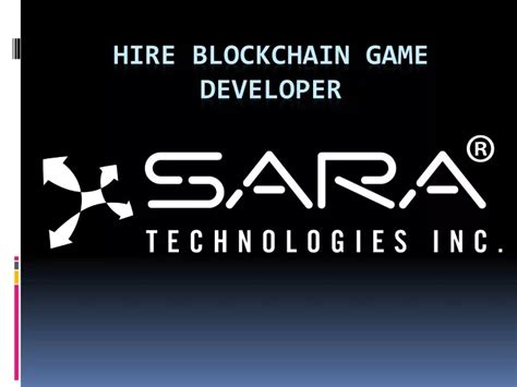 Ppt Hire Blockchain Game Developer Powerpoint Presentation Free