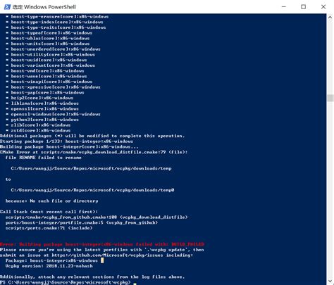 who can help me ？ · issue 6334 · microsoft vcpkg · github