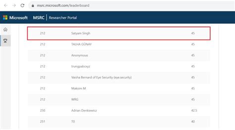 satyam singh on linkedin microsoftsecurity bugbounty infosec 61