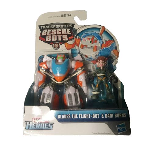New Transformers Rescue Bots Blades The Flight Bot And Dani Burns Figure