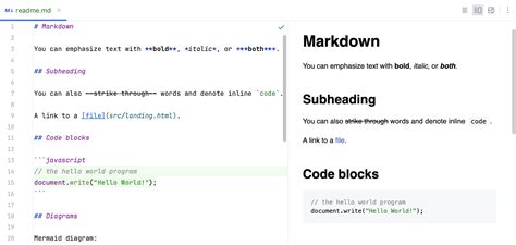 切换到 Markdown 模式 hints mdMode IntelliJ IDEA 文档