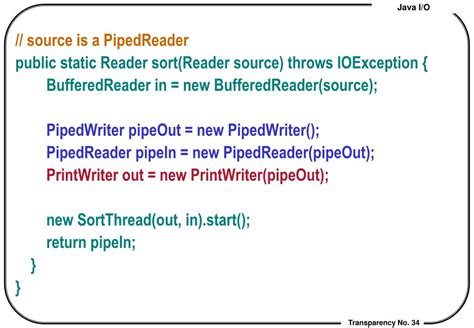 Ppt Lecture 6 Java Io Powerpoint Presentation Free Download Id