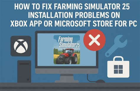 How To Fix Farming Simulator 25 Installation Problems On Xbox App Or Microsoft Store For Pc