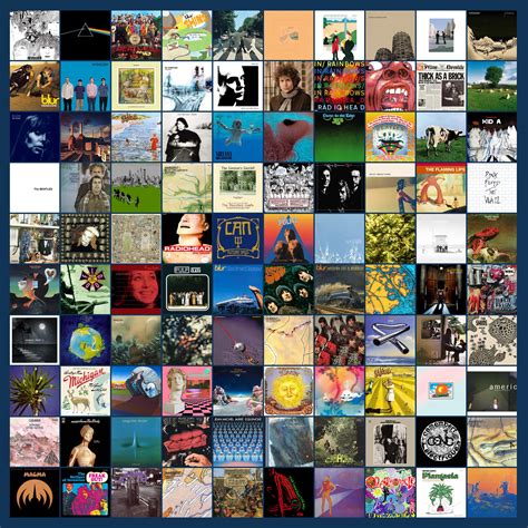 Top 100 Favorite Albums In Order R Topster