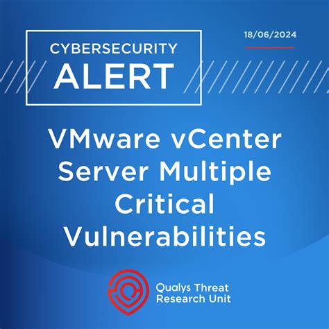 VMware VCenter Server Multiple Critical Vulnerabilities CVE CVE CVE