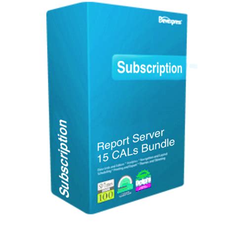 Report Server Subscription Includes 15 Cals Btg Bilgi Ve Teknoloji Grubu