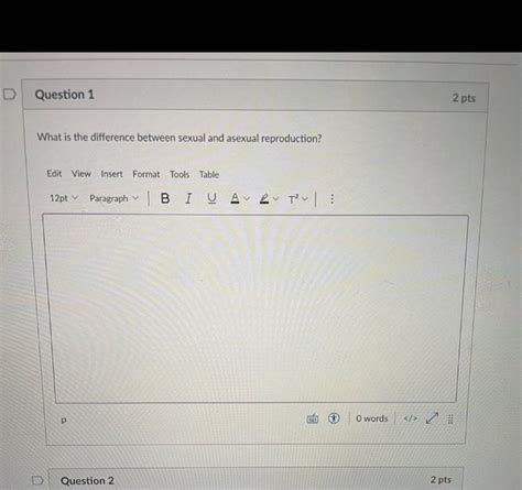 Solved D Question 1 2 Pts What Is The Difference Between
