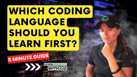Which Coding Language Should I Learn For Robotics Youtube