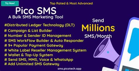 Picosms V510 Nulled A Bulk Sms Marketing Tool Php Script