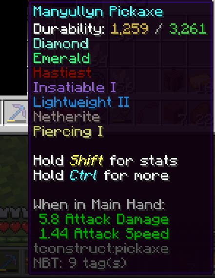 My Tinkers Construct Tools Dont Render The Upgrades I Have Rubidium