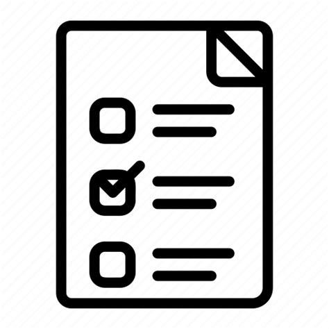Check Checkbox Files And Folders List Tasks Icon Download On Iconfinder