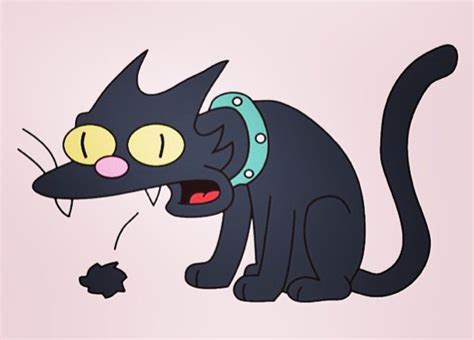 Snowball The Cat From The Simpsons At Misty Orth Blog