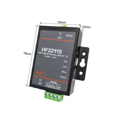 Single Serial Port Rs485 To Wifi Server Iot Device Vicedeal