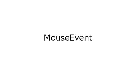Mouseadapter