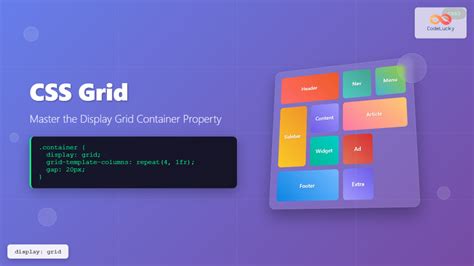 Css Style Grid Property Css Grid Layout Codelucky