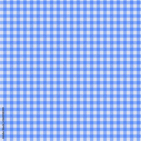 Blue Gingham Background Stock Illustration Adobe Stock