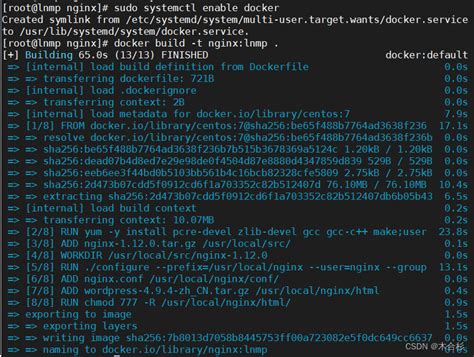 使用docker搭建lnmp架构
