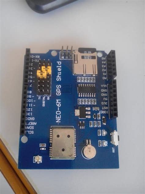 NEO M GPS Logger Arduino Shield SD Card