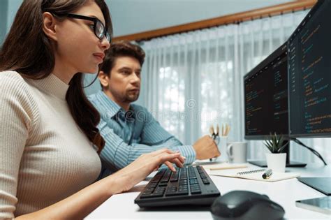 Team Developers Program Thinking Newest Coding Creative Website