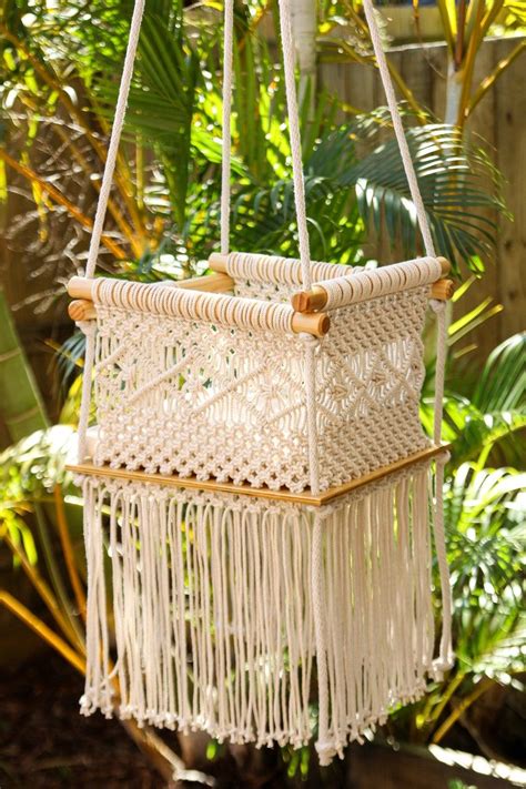 macrame diy macrame swing macrame hanger macrame decor macrame