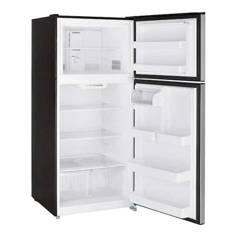 Vissani 18 7 Cu Ft Bottom Freezer Refrigerator In Stainless Steel