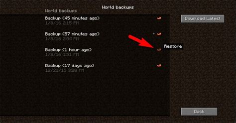 How To Back Up And Restore Your Minecraft Realms Worlds
