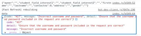 Javascript Syntaxerror Unexpected Token E In Json At Position 2