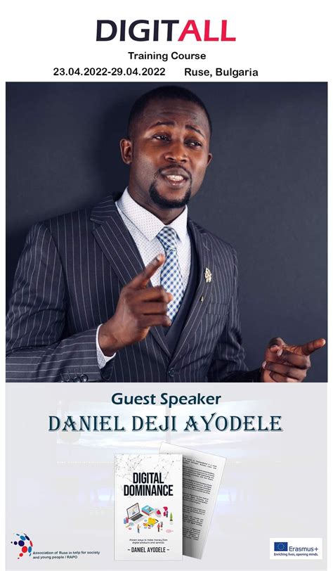 Digitall Guest Speaker Daniel Deji Ayodele Association For Innovation And Growth In Help Of