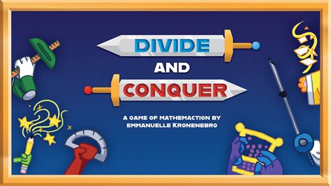 Divide And Conquer On Behance