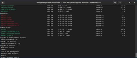 Upgrade To Fedora 40 From Fedora 39 Workstation Gui And Cli