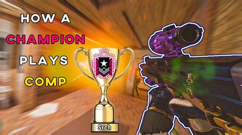 How A Champion Plays Comp Ranked Highlights Rainbow Six Siege Youtube