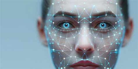 Enhanced Security With Advanced 3d Facial Recognition System Concept Facial Recognition Security