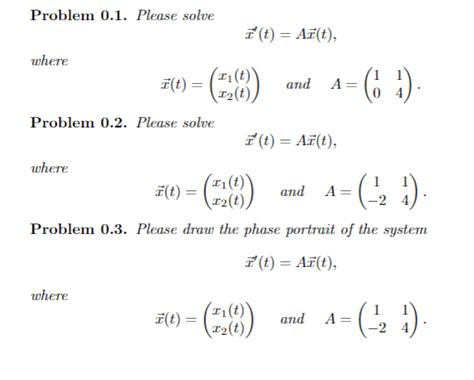 Solved Problem 0 1 Please Solve X T Ax T Where Chegg Com