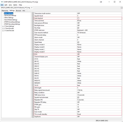 Bug 10883 Import Export Mapping From BTech GMRS 50V2 CHIRP