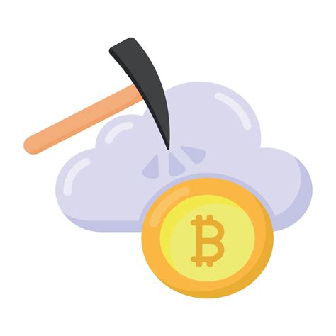 Cloud Bitcoin Mining Vector Art At Vecteezy