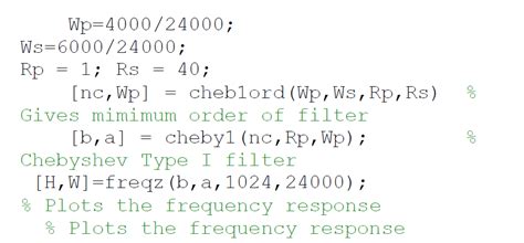 solved iir and fir filter design overview for this project