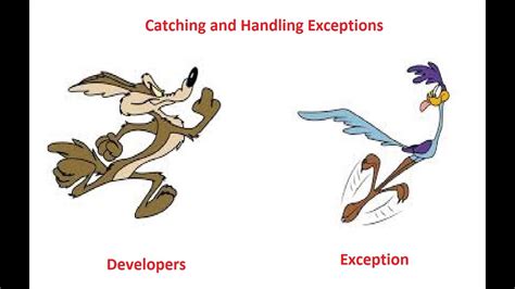 Selenium Framework Part Catch Me If You Can Exception Handling In Detail YouTube