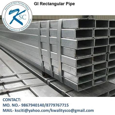 Square Rectangular Hollow Section Pipes At ₹ 58kg In New Delhi Id