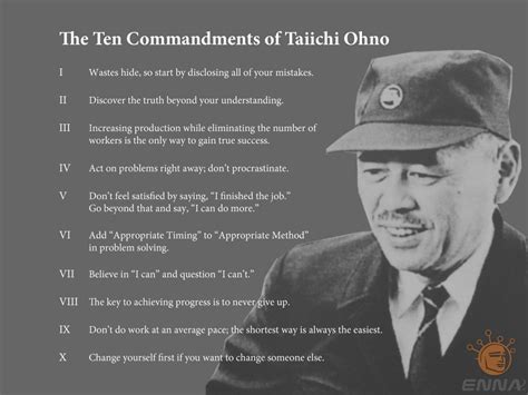 Tiger Abrodi På Linkedin Taiichi Ohno The Mastermind Behind Toyota