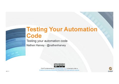 Testing Your Automation Speaker Deck
