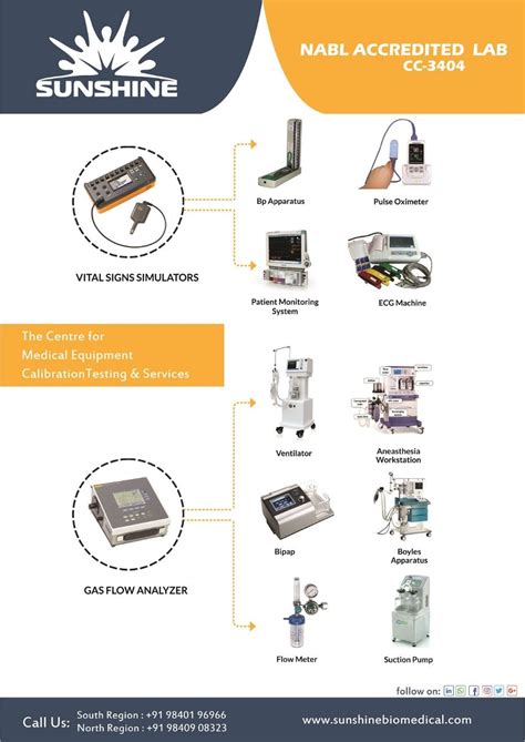 Sunshine Biomedical Solutions On Linkedin 🔬🔬best Calibration🔭🧪 🔬🔬nabl Accredited Lab Cc3404🔬🔬