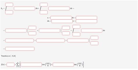 Note The Formulas For The Fourier Transform Are