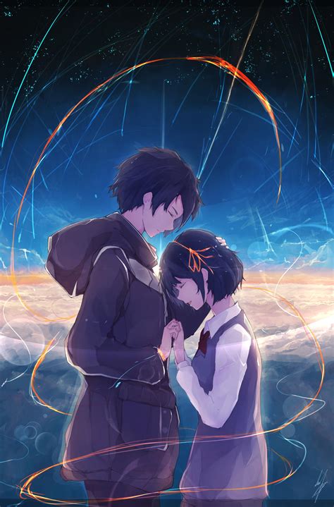 Kimi No Na Wa Phone Wallpapers Top Free Kimi No Na Wa Phone