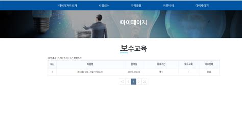 sqld 보수교육 이수 완료 영구자격 취득 후기