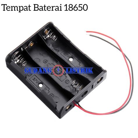 Jual Kotak Terminal Tempat Baterai Seri Plus Kabel Slot Battery Holder V Shopee