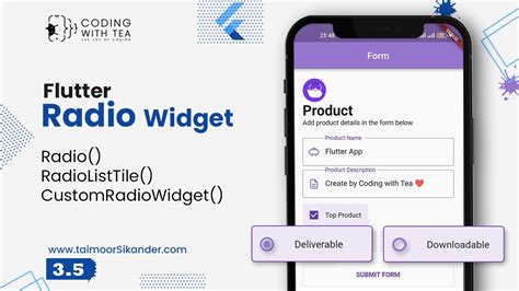 35 Radio Button In Flutter Example Flutter Crash Course 2025 Youtube