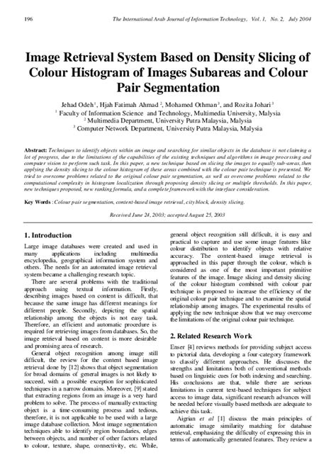 Pdf Image Retrieval System Based On Density Slicing Of Colour
