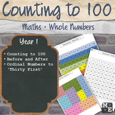 Whole Numbers Topic Bundle Counting To 100 Grade 1 Activities Counting To 100 Differentiation