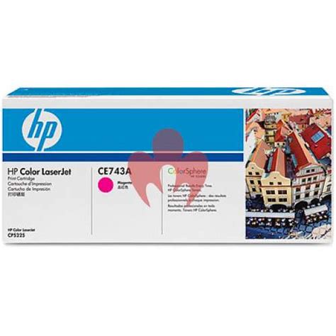 HP CE743A Toner Cartridge 307A x 1 - Genuine Toner Cartridges - Hot Toner
