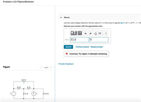 solved problem 4 23 pspicel multisim part a use the